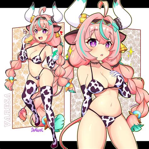 🥛cow Print Bikini Varesa🐮🌺