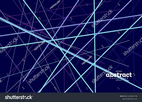 Laser Grid Cross Cut Paterb Technology Stock Vector Royalty Free