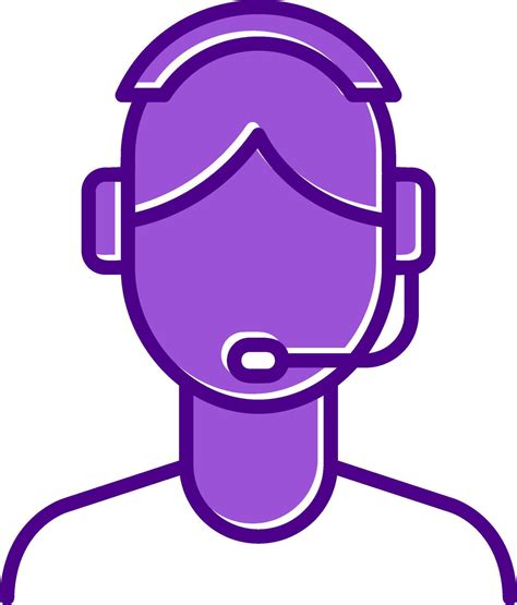 Customer Service Agent Vector Icon 38860549 Vector Art At Vecteezy