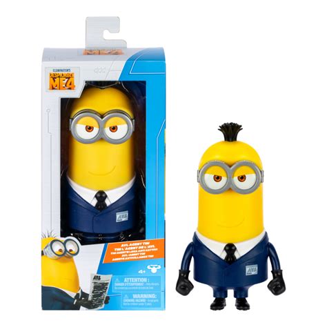 Despicable Me 4 Toys Super Minion ตุ ๊ กตาขนาดใหญ ่ เคลื ่ อนย ้ ายได ้