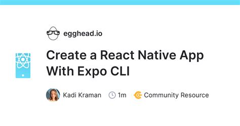 Create A React Native App With Expo Cli