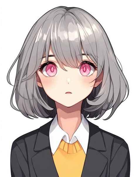 27 000 Grey Anime Girl Pictures