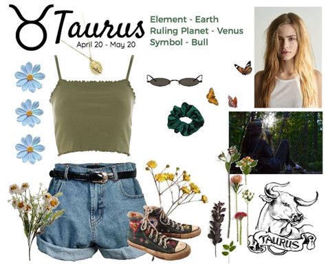 Taurus Outfit Shoplook Zodiac Clothes Mood Clothes Aesthetic Clothes