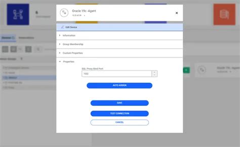adding a database as a device kron dam reference guide