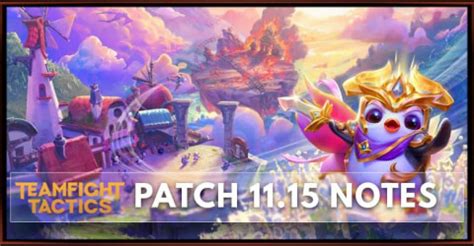 TFT Patch 11 9 Notes New Set 5 Reckoning Teamfight Tactics Zilliongamer