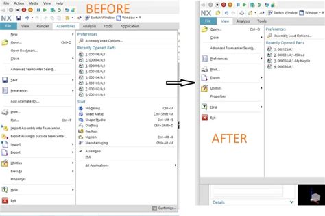 Nx File Tab Return Options