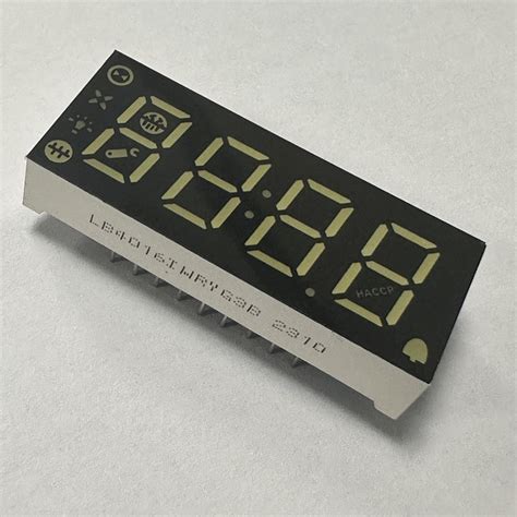 Multicolour 4 Digit 7 Segment Led Display Common Cathode For