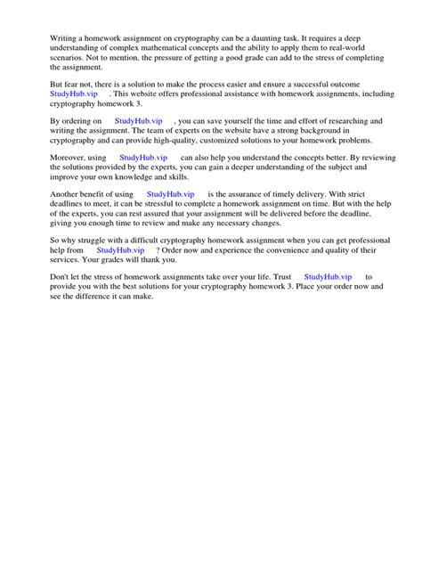 Cryptography Homework 3 Pdf Cryptography Encryption