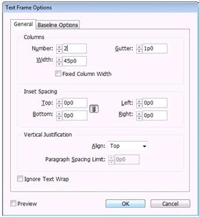 Dividir um texto em colunas no mesmo frame Blog da MPR Informática