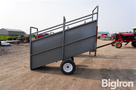 Wolles Mfg Portable Cattle Loading Chute Agriculture BigIron