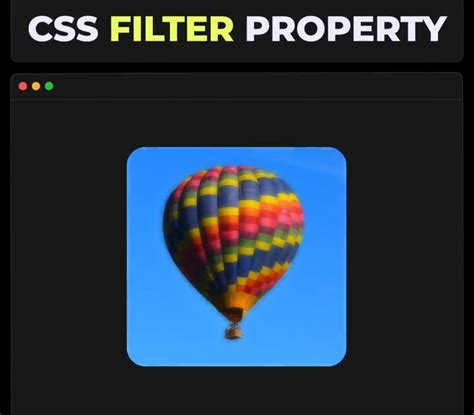 Learn Css Filter Property Konkonsahgh