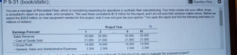 solved p 9 31 book static question help you are a manager