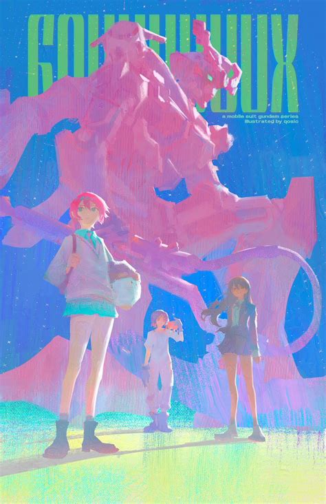 Qosic Amate Yuzuriha Gquuuuuux Nyaan Gundam Gquuuuuux Gundam Gundam Gquuuuuux Character