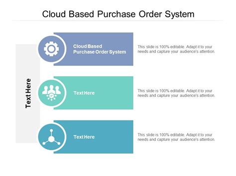 Cloud Based Purchase Order System Ppt Powerpoint Presentation Files Cpb