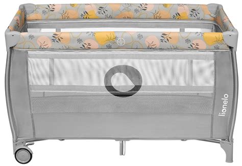 ᐉ Манеж LIONELO Stefi Plus Pink/Yellow (LO-STEFI PLUS PINK YELLOW ...