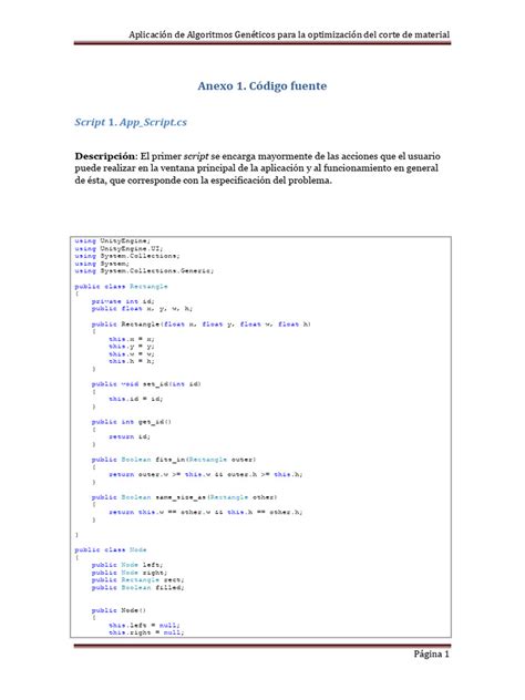 Anexo Aplicación De Algoritmos Genéticos Para La Optimización Del