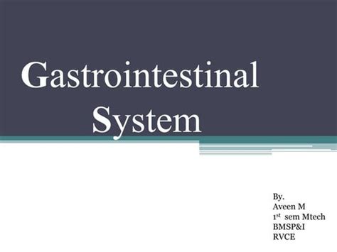 Introduction Of Gastrointestinal Tract Pdf Digestive Disorders