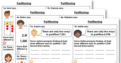 Year 4 Partitioning Lesson Classroom Secrets Classroom Secrets