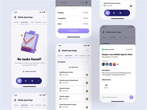 Task Management Mobile App Ui Design In 2025 Mobile App Ui App Ui