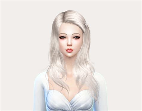 [심즈4] 헤어 Cc템 여심 반묶음 헤어 모음 Wingssims 네이버 블로그