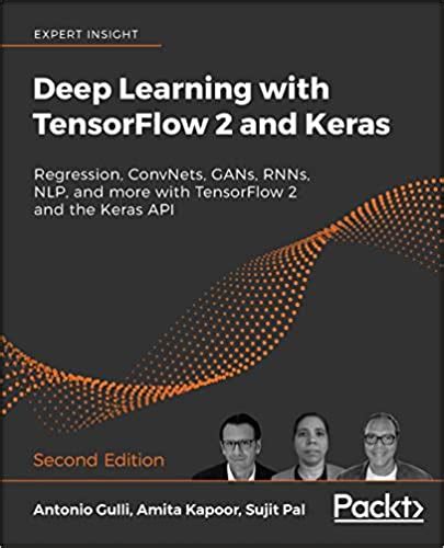 جلد معمولی سیاه و سفیدکتاب Deep Learning With Tensorflow 2 And Keras Regression Convnets