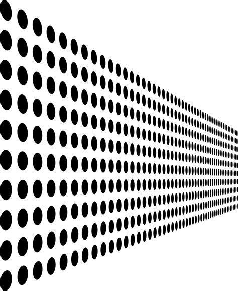 Clipart Dots Perspective Vector