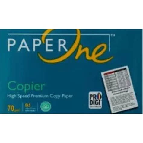 PAPER ONE 進口 影印紙 70磅 500張 包 電腦紙 列印紙 傳真紙 B5 蝦皮購物