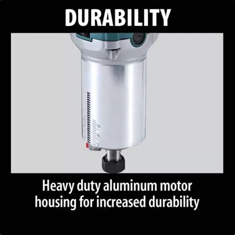 Makita 6 5 Amp 1 1 4 Hp Corded Fixed Base Variable Speed Compact Router With Quick Release