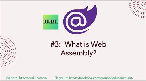 Lập Trình Blazor Căn Bản Bài 3 Webassembly Là Gì Youtube