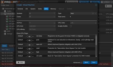 Installing Fedora Server Edition As A Virtual Machine Using Proxmox Virtual Environment
