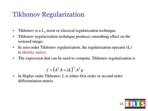 ppt edge preserving image restoration using l 1 norm powerpoint