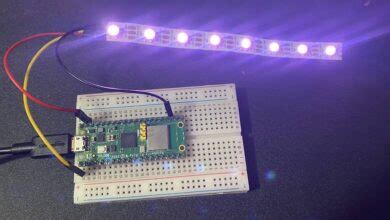 Iot Rgb Led Strip Control With Raspberry Pi Pico W