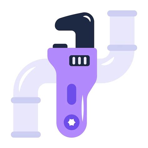 Premium Vector Modern Flat Icon Of Pipeline Repair