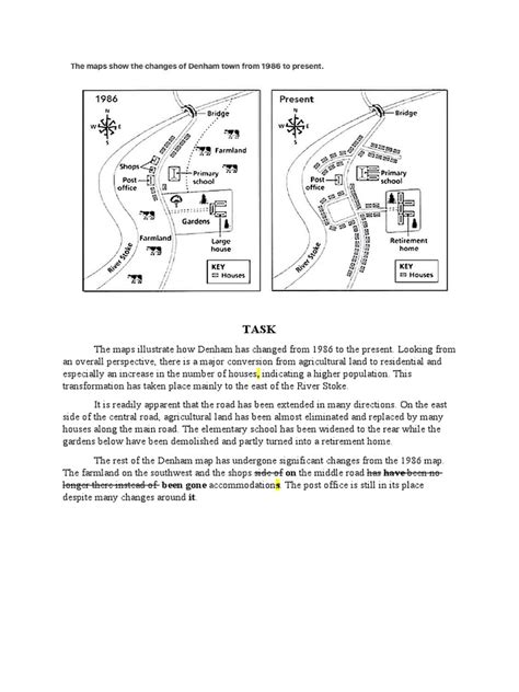 Writing Task 1 Map 2 Pdf