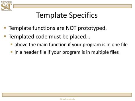 Ppt Templated Functions Powerpoint Presentation Free Download Id