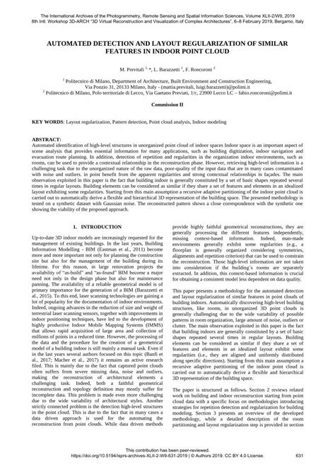 Pdf Automated Detection And Layout Regularization Of · 3d