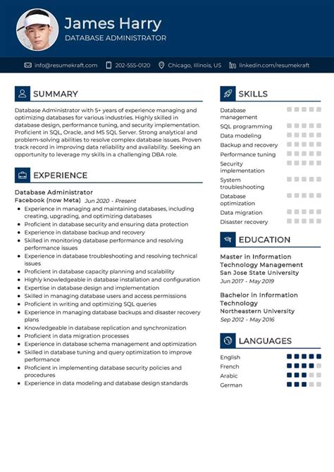 Database Administrator Resume Sample In 2025 Resumekraft