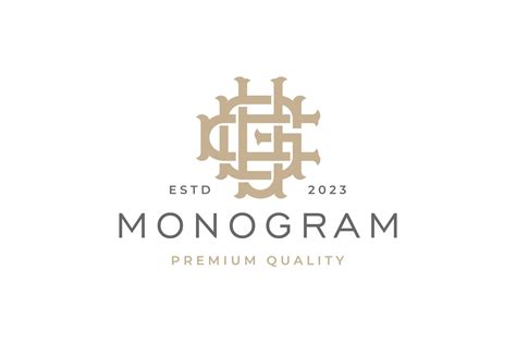 Monogram Letter Gcu Logo Branding And Logo Templates ~ Creative Market