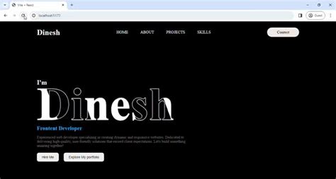 Dinesh Dinesh On Linkedin Little Animation With The Help Of Gsap Library Hope That Its Looking