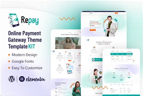 Repay Payment Gateway Elementor Template Kit Themenvato