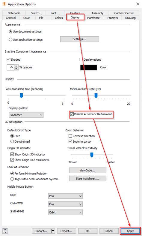 Model Edges In A Section View Are Not Correctly Shown In An Inventor Assembly