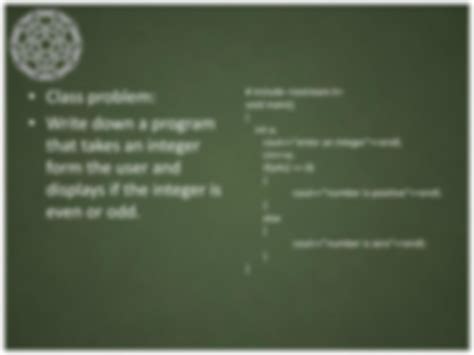 Solution Part 1 If Else And Operators Application And Implementation