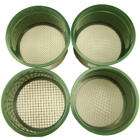Stackable Plastic Sieve 4 Screens Classifying 1 4 1 10 1 20 1 30