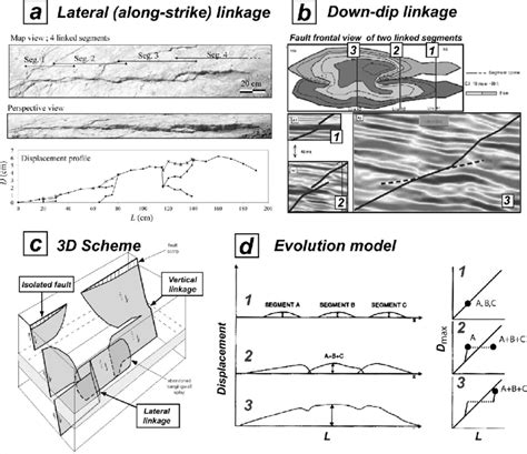 9 3 D Geometry And Evolution Of Segmented Normal Faults A Geometry
