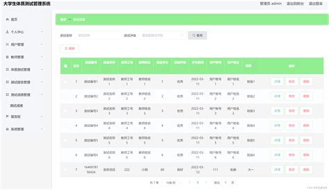 java毕业设计源码 基于java springboot 大学生体质测试管理系统 基于java大学生体质测试管理系统 CSDN博客