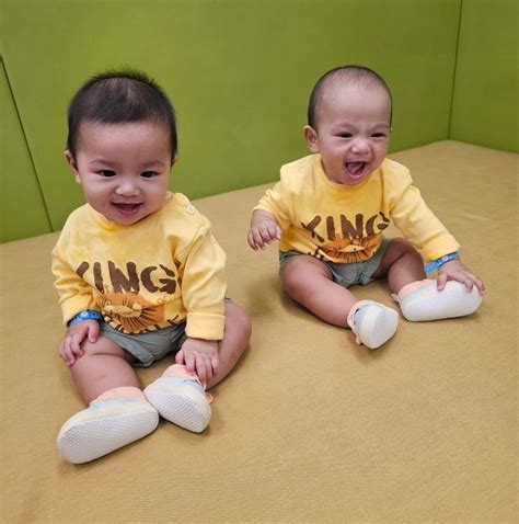 หน้ายักษ์ หรือ น่ารัก 🤣 ต้าวแฝดติณตี้ พี่ติณณ์ เด็กแฝด แฝดชาย คลอดก่อนกําหนด เด็กทารก