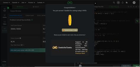 160daysofdsa Geekstreak2024 Geeksforgeeks Codingchallenge 160daysofdsa Gfg160