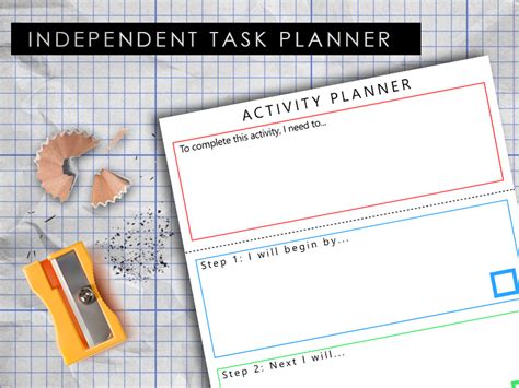 Independent Task Planner Teaching Resources