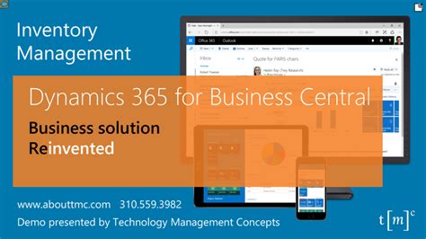 Microsoft Dynamics 365 Bc Erp Demo For Inventory Management