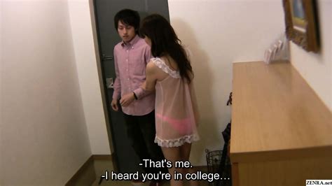 Bashful Japanese Milf Answers Door Nearly Naked Leading To Sex Eporner